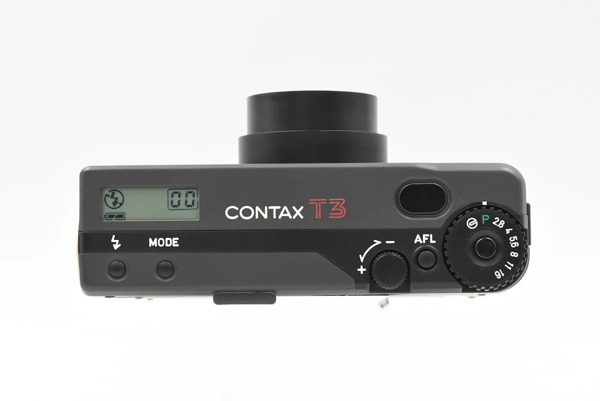 CONTAX T3 Titanium Black Single Teeth SN. 021085 – FILMCAMERA TOKYO