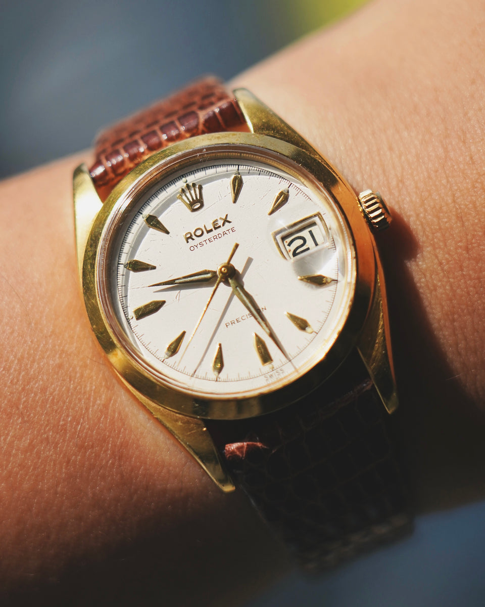 Rolex Oysterdate Precision Ref. 6494 1950s – FILMCAMERA TOKYO